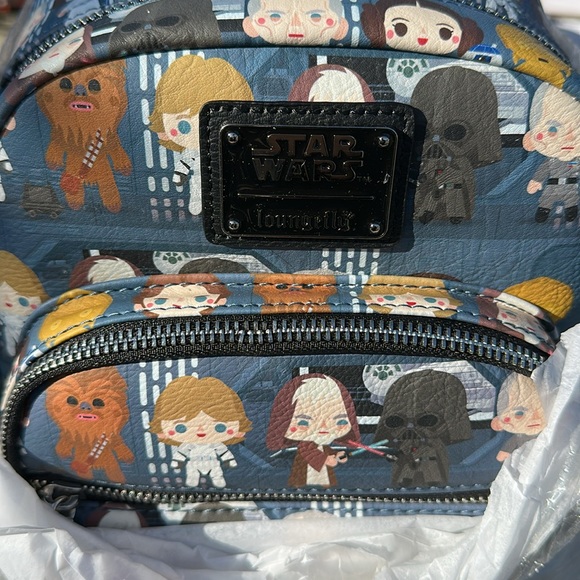 Loungefly | Bags | New Disney Loungefly Starwars Chibi Death Star Mini ...